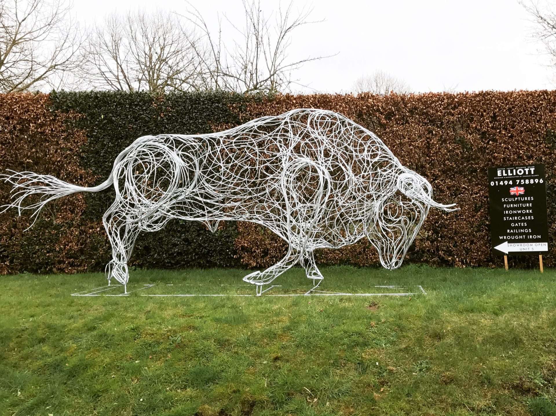 The Bull' Sculpture - Charles Elliott Sculpture