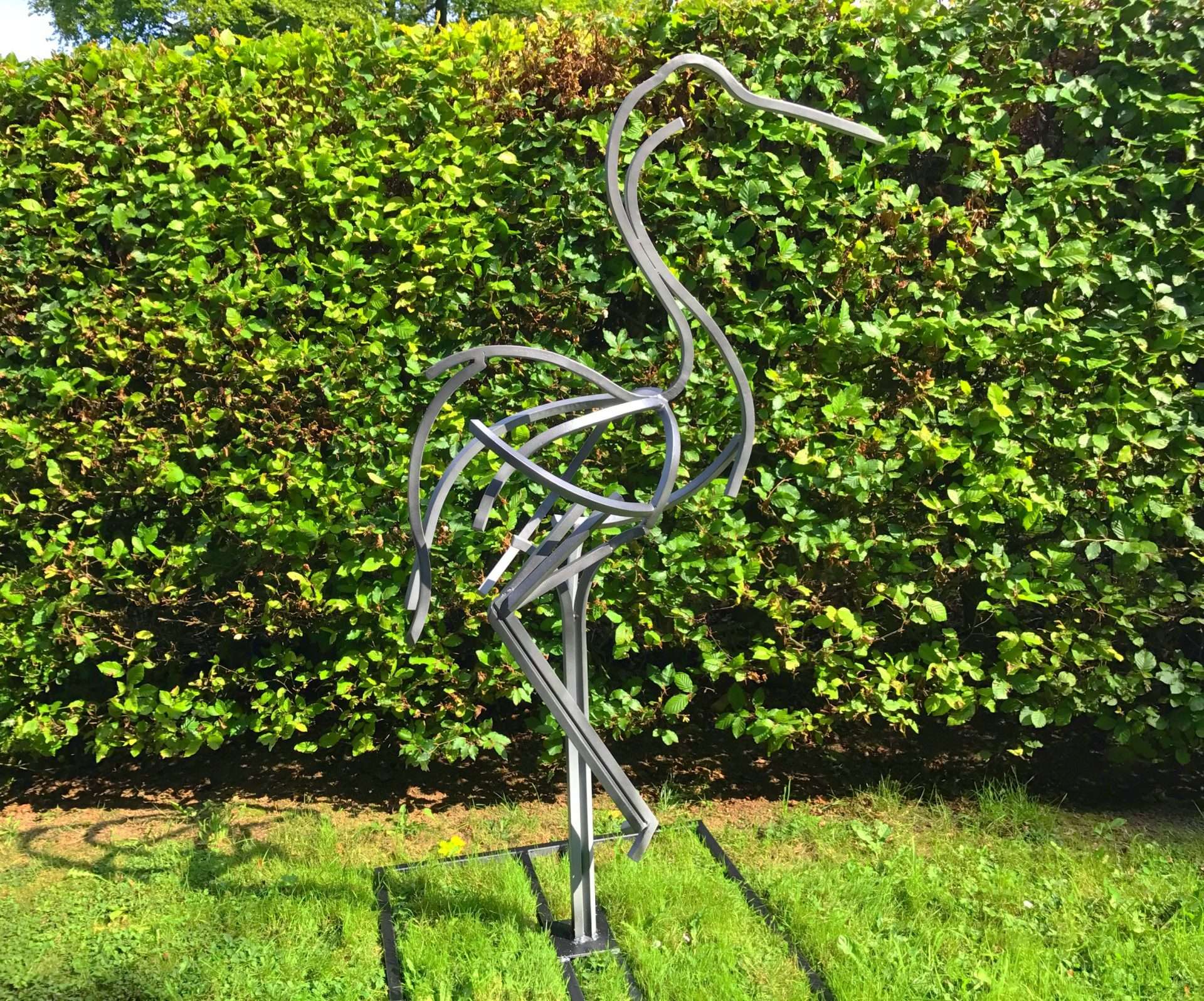 Heron Sculpture - Charles Elliott Sculpture